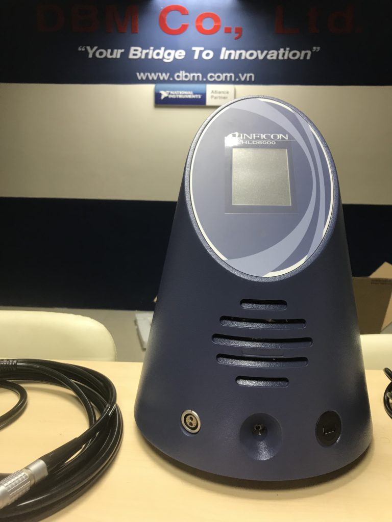 Bàn giao máy dò gas lạnh HLD6000 (INFICON) – HYUNDAI TC MOTOR - DBM Store
